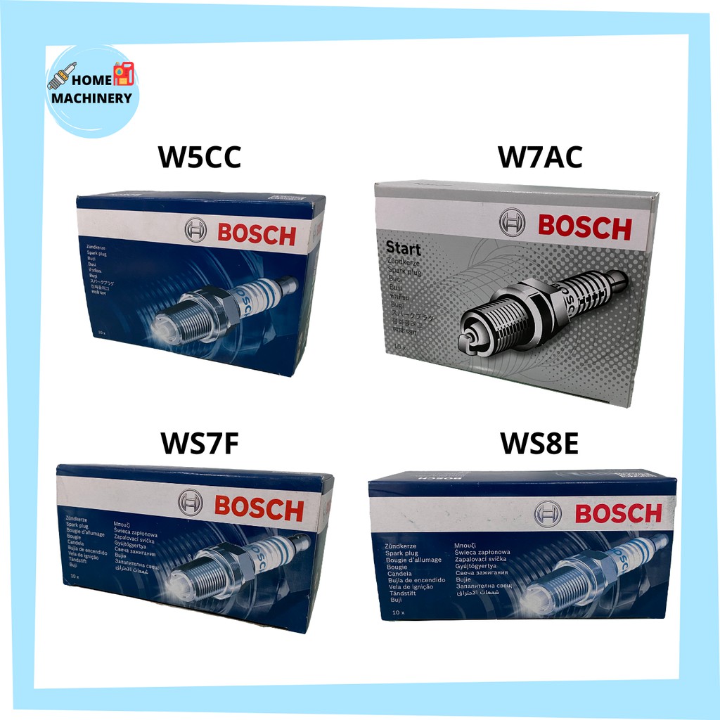 Bosch Spark Plug (WS8E, W5CC, WS7F, W7AC) 1 Box | Shopee Malaysia