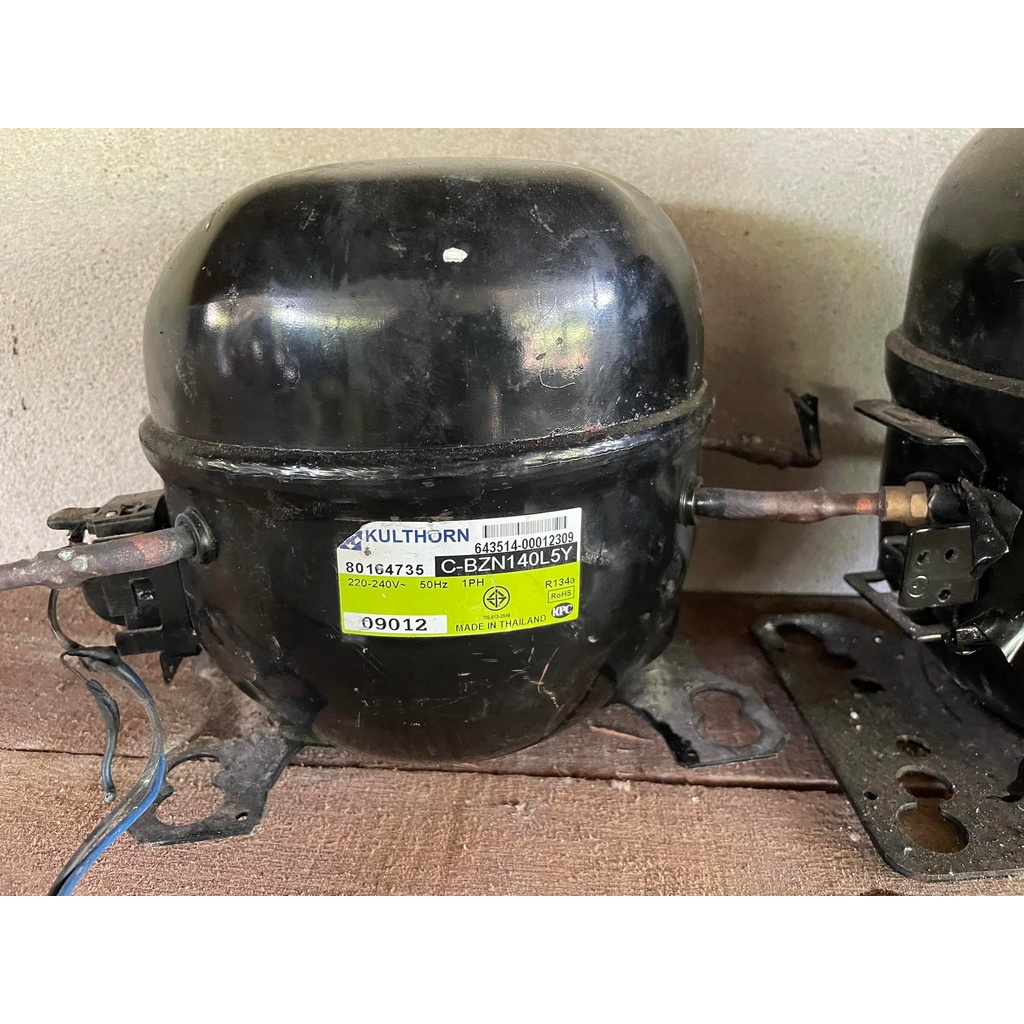 COMPRESSOR FRIDGE MOTOR second hand peti ais compressor motor running ...