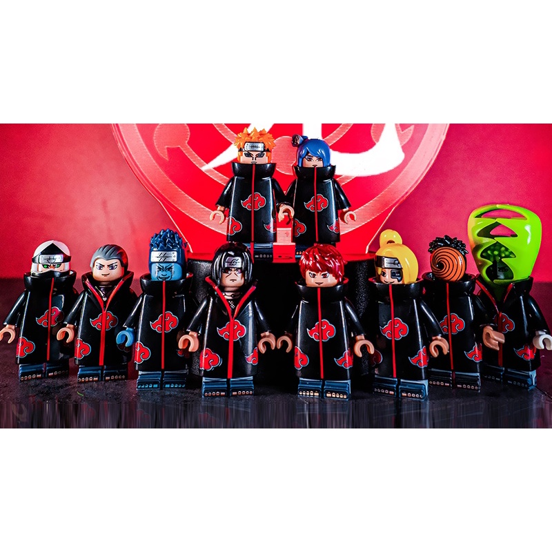 Lego Akatsuki full Character mini Naruto figure Nice | Shopee Malaysia