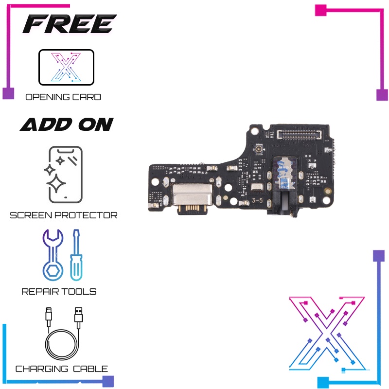 For Redmi Note 10 4G / Redmi Note 10S Charging Board Usb Port Plug ...