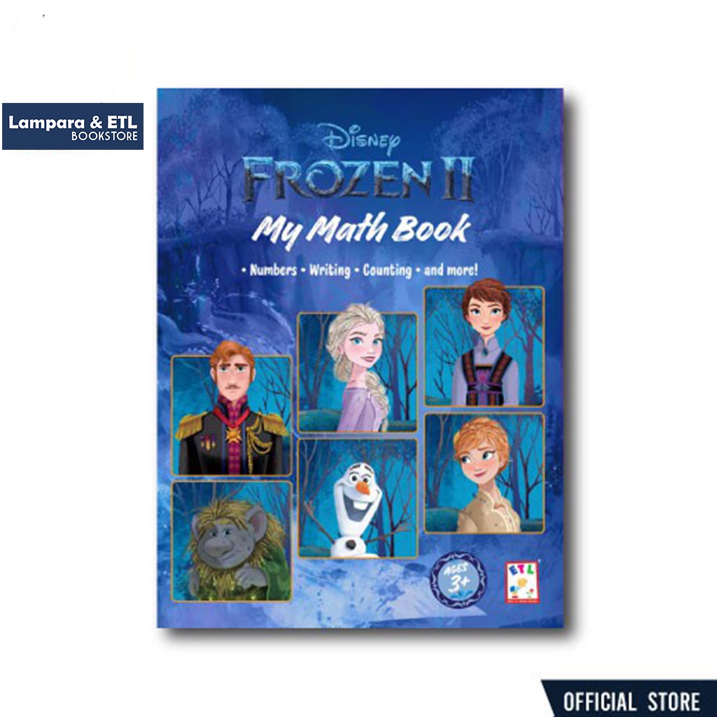 Disney - Frozen II - My Math Book *Numbers*Writing*Counting* and more ...