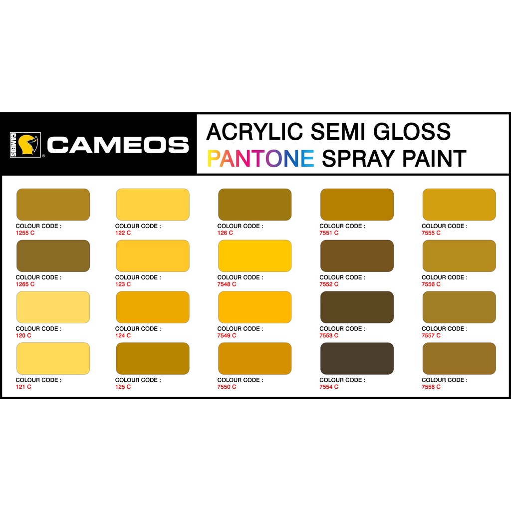 PANTONE Color P3 - Aerosol Spray Paint - CAMEOS 400ML/Bottle | Shopee ...