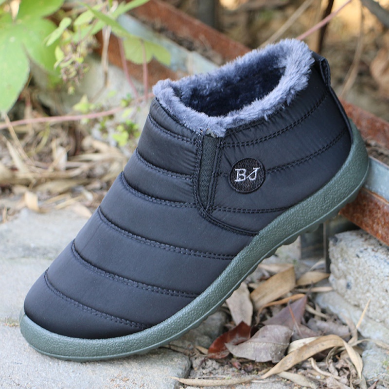【JINTOHO】Men Boots Lightweight Winter Shoes For Men Snow Boots ...
