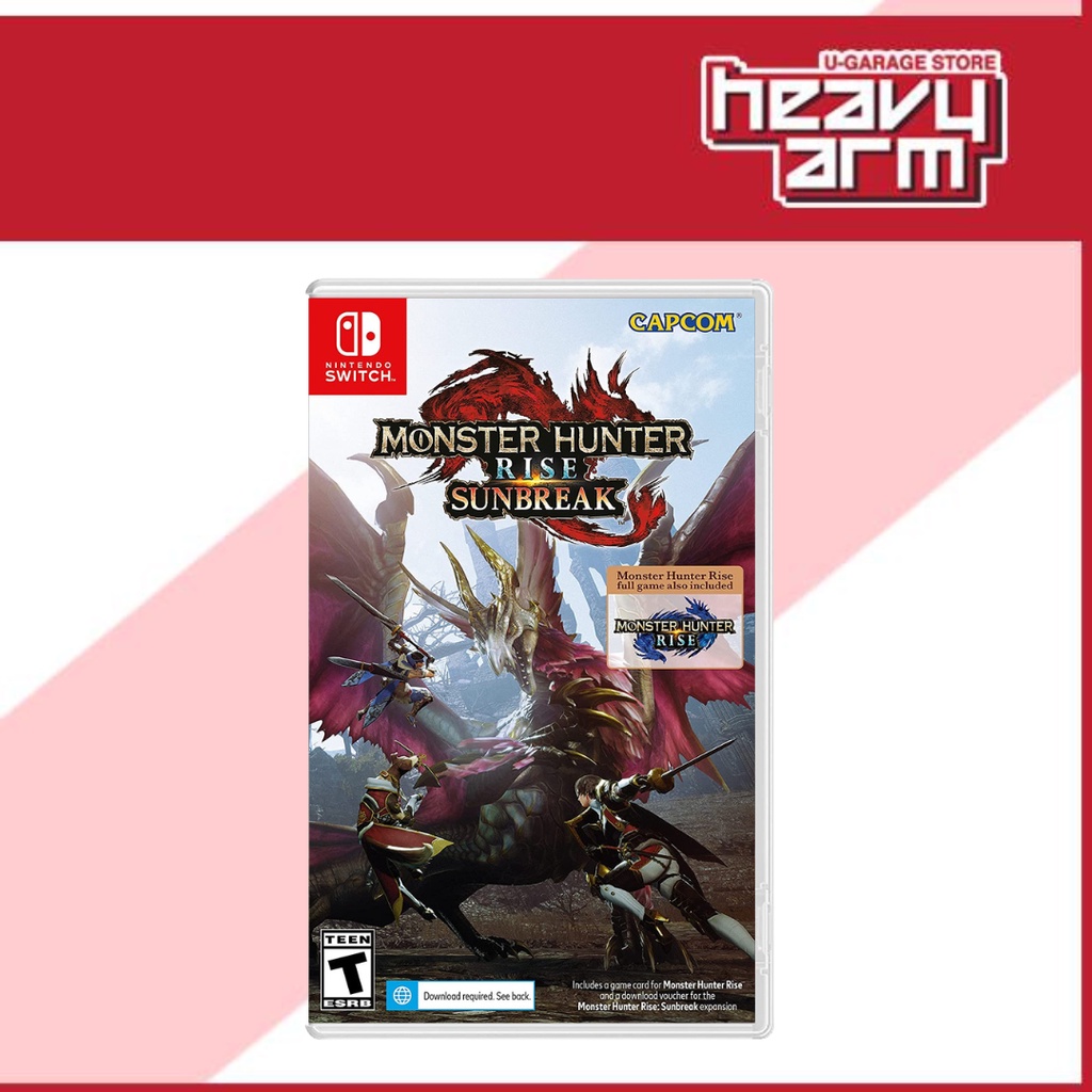 Switch Monster Hunter Rise Sunbreak | MH Rise Sunbreak (English/Chinese ...