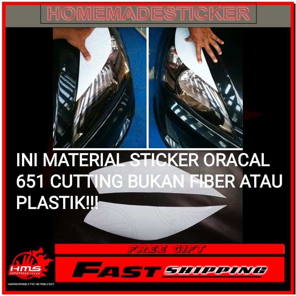 Eyelid Proton Exora Sticker (Bukan Fiber atau Plastik!!!) 2 Pcs ...
