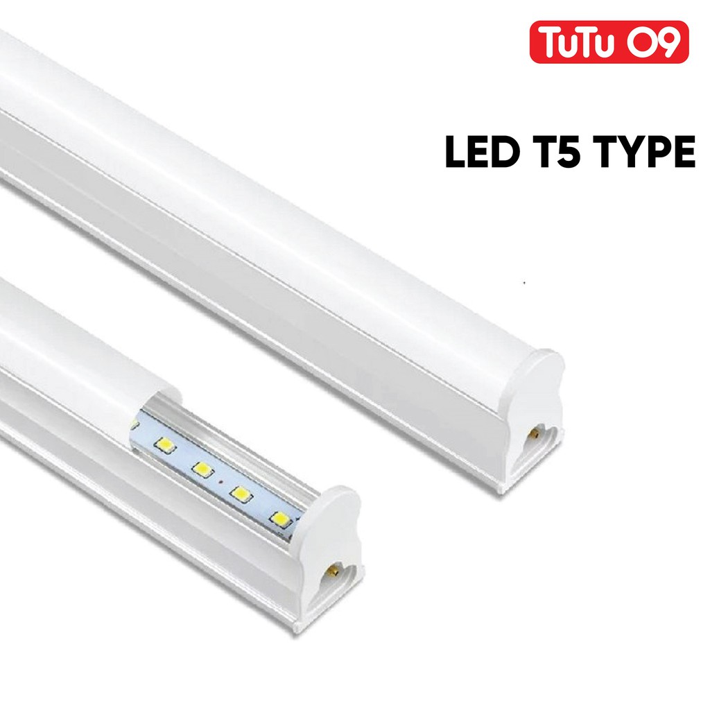 LED T5 Tube Light Lamp 4ft 1.2M Complete Set 18W （Cool White / YELLOW ...