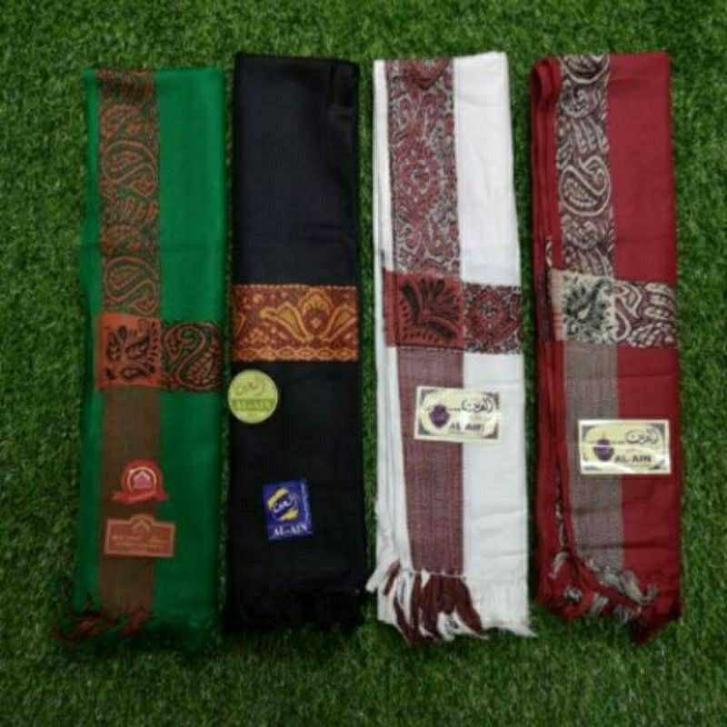 Rida Rida' Ridak Hijau Putih Hitam Merah (Cotton India) | Shopee Malaysia