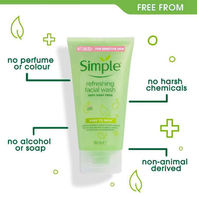 Simple acne-free cleanser 150ml | Shopee Malaysia