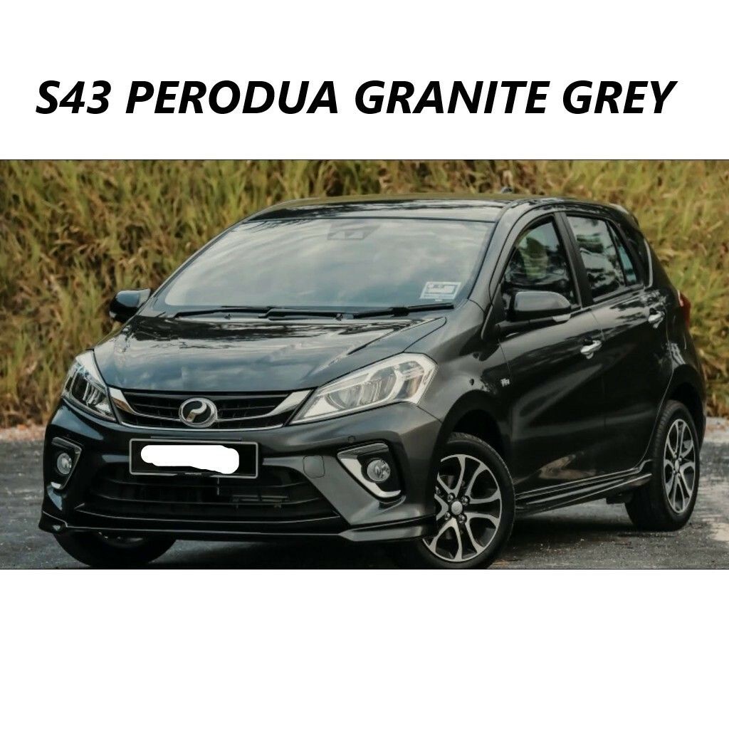 FORCE PERODUA S43 GRANITE GREY * 2K CAR PAINT | Shopee Malaysia