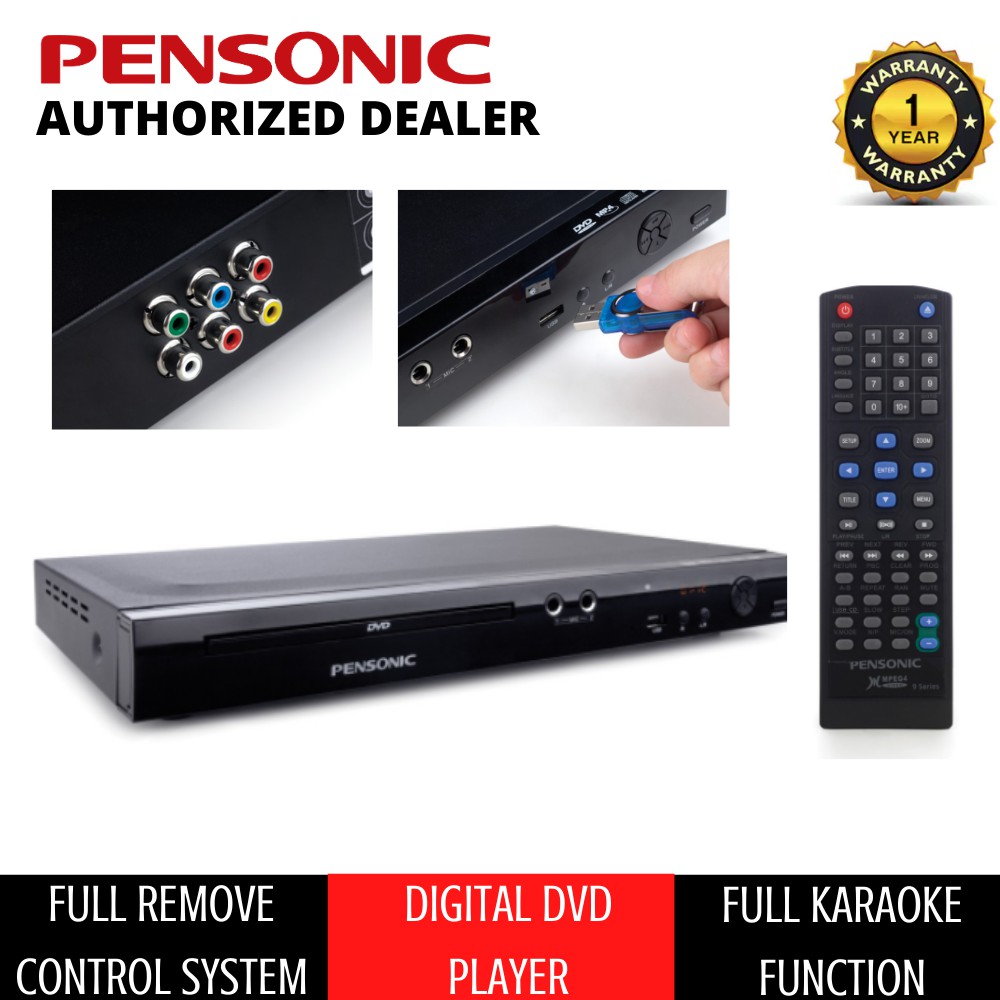 PENSONIC DVD PLAYER PDVD8204 | Shopee Malaysia