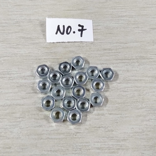 NO.7 NUT WASHER JP425 JP450 SCREW BUNGA NO. 7 SKRU SAIZ SKREW SIZE ...