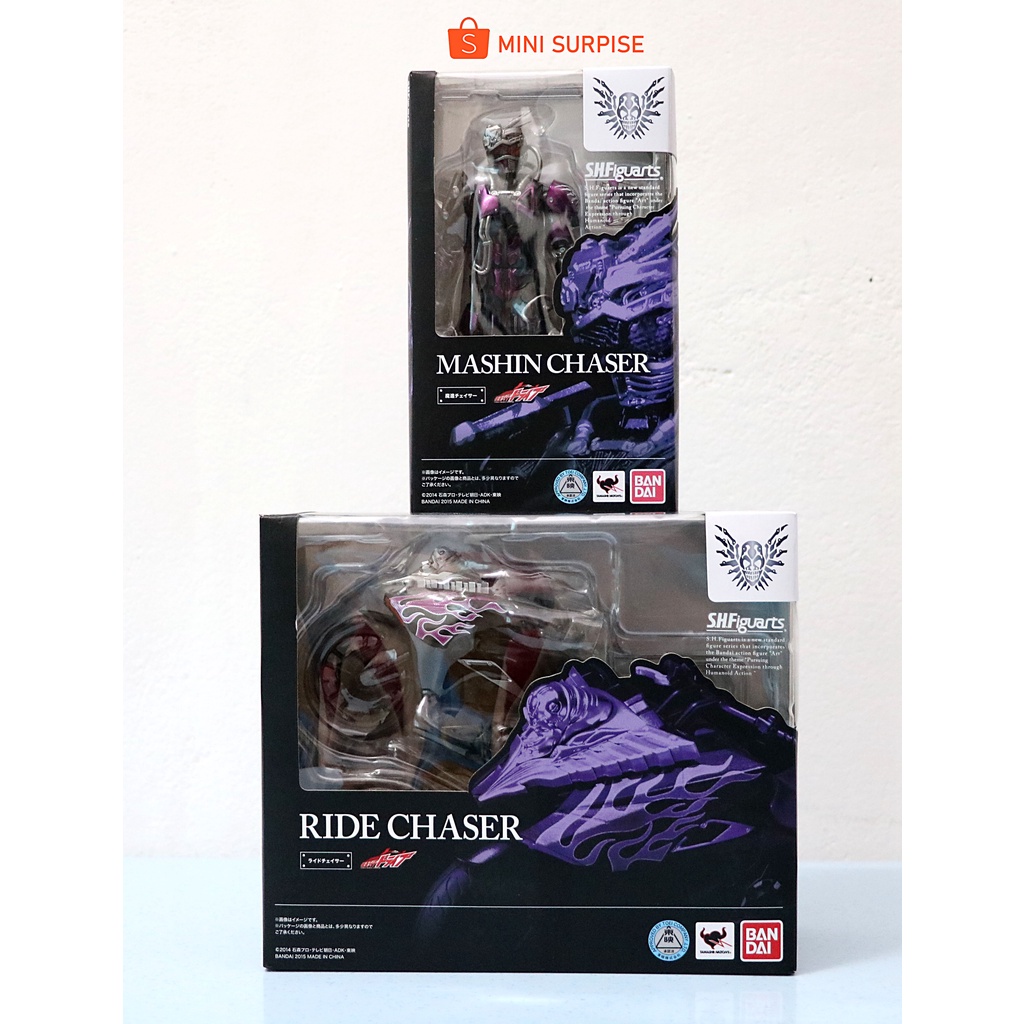 [READY STOCK] SHF S.H.Figuarts Mashin Chaser + Ride Chaser (Kamen Rider Drive) COMBO (BIB ...
