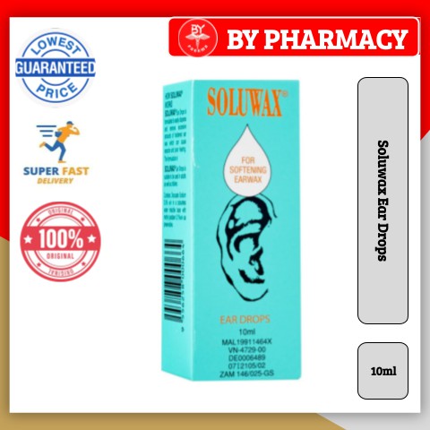 SOLUWAX ear drops 10mL (Titis untuk lembutkan tahi telinga) | Shopee ...