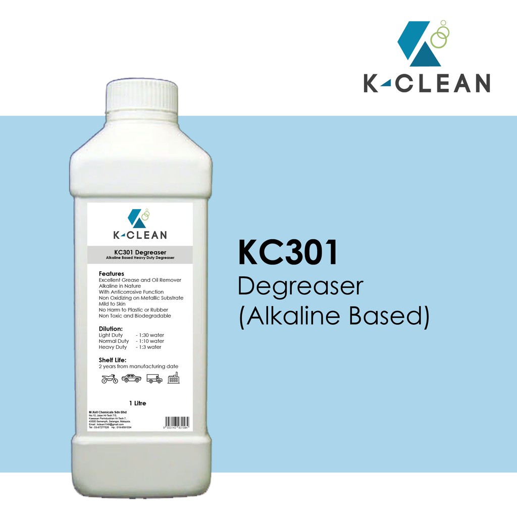 K-Clean KC301 Alkaline Degreaser 1L | Shopee Malaysia