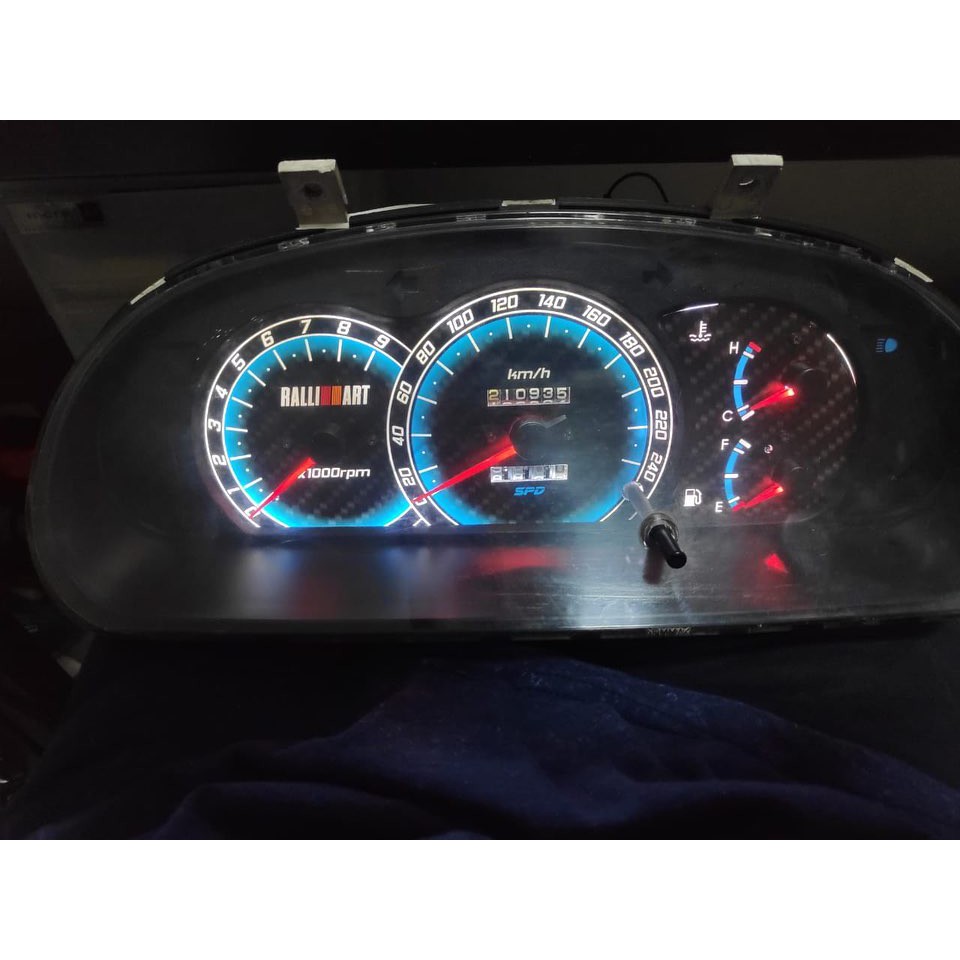 [PRE ORDER] Panel Speedometer Custom Mitsubishi Lancer Evo 3 | Shopee ...