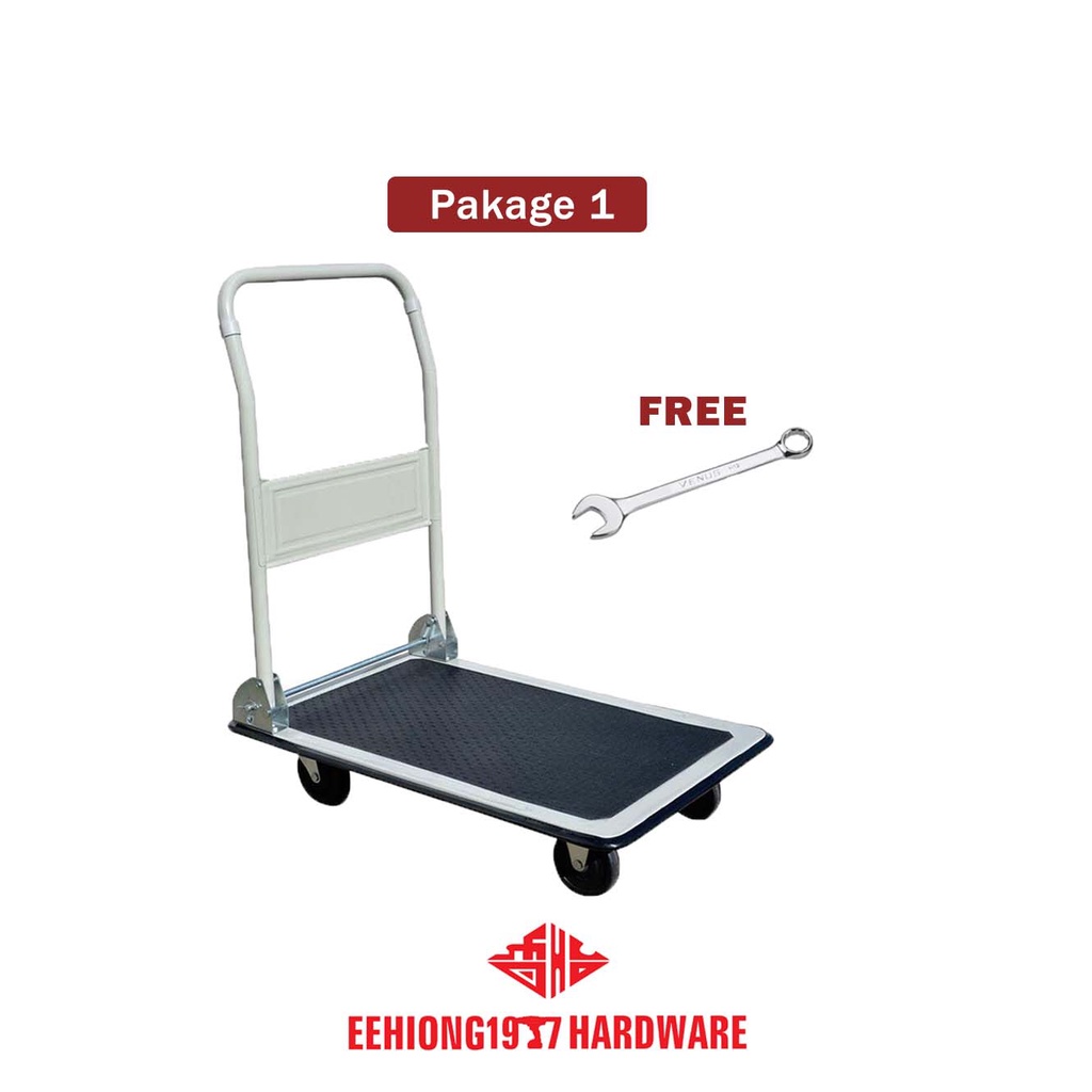 GT-150 150kg HIGH QUALITY Foldable Platform Hand Truck Trolley Kereta ...
