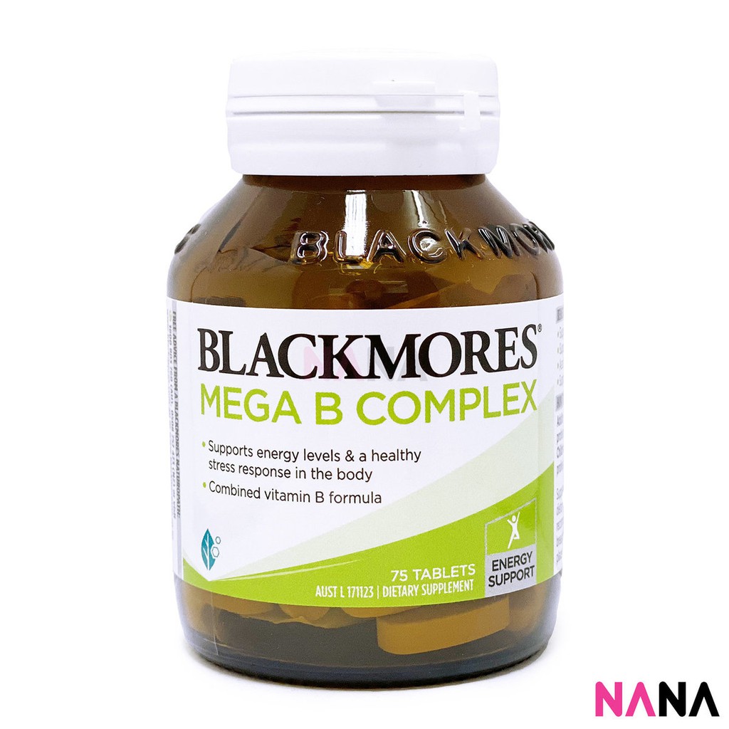 Blackmores Mega B Complex 75 Tablets (EXP:01 2027) | Shopee Malaysia