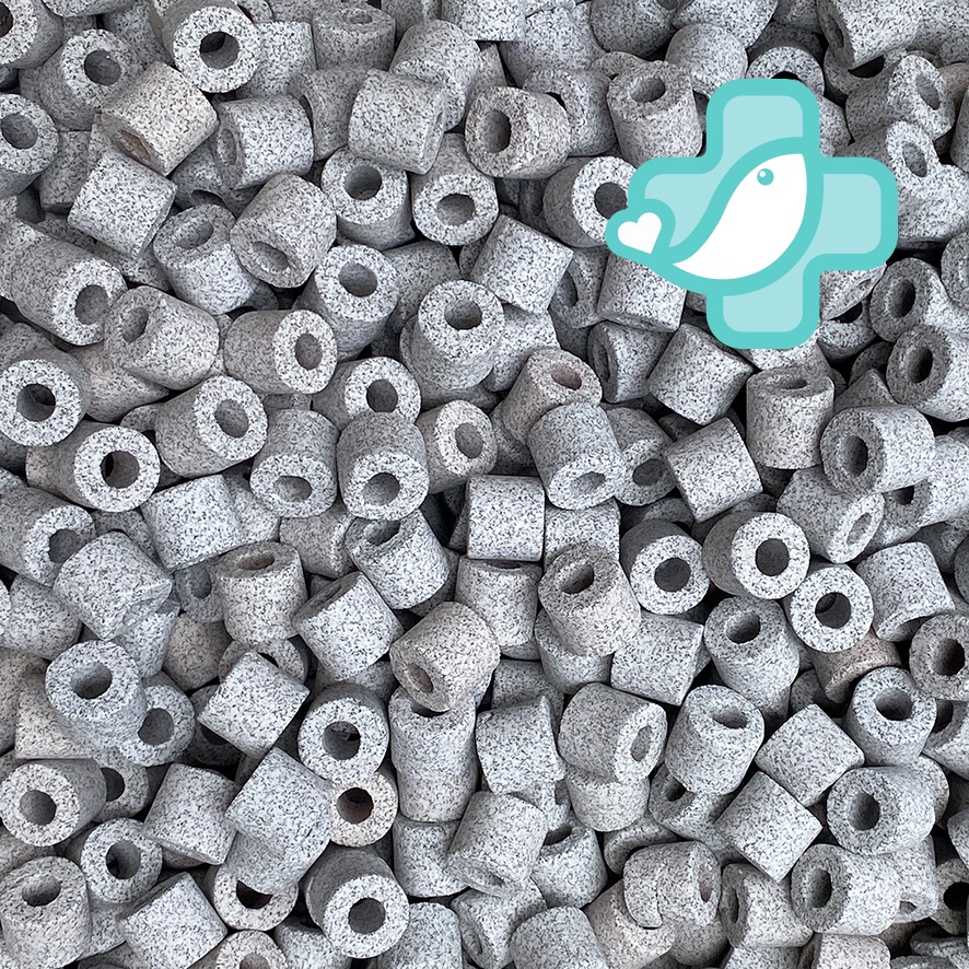 Mineral Ceramic Bio Ring 500g, 1kg Aquarium Filter Media Beneficial ...