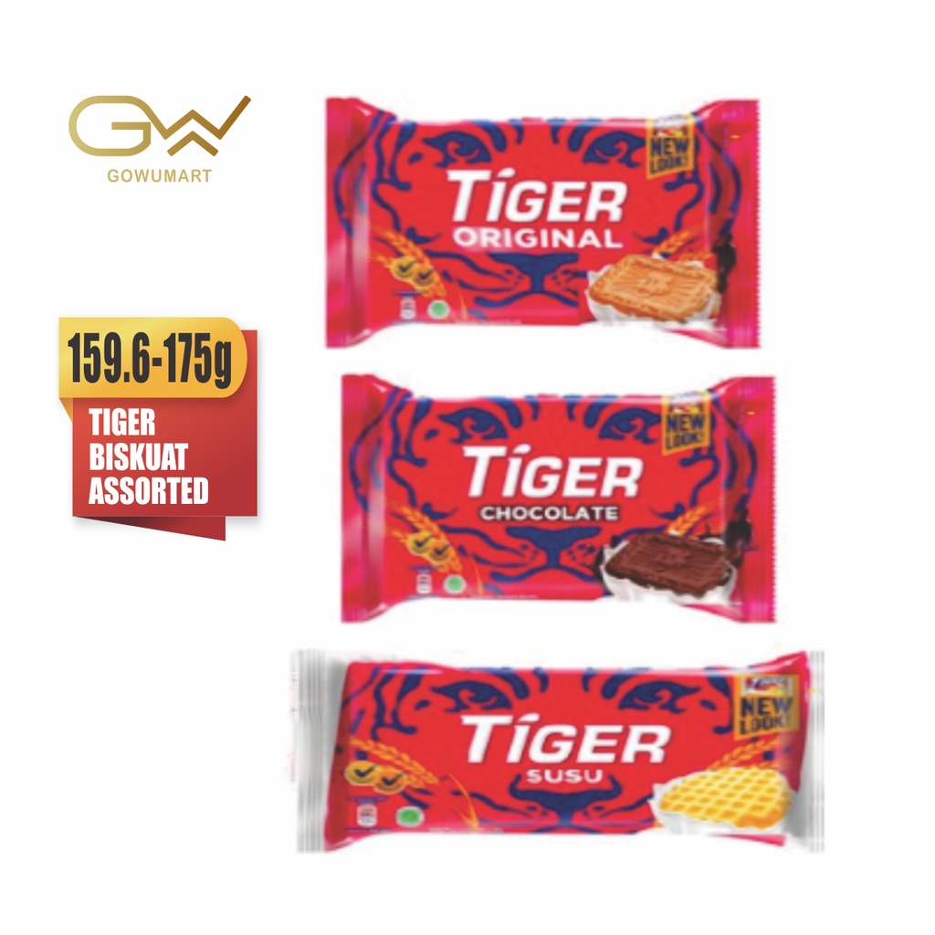 Tiger Biskuat Assorted 159.6g - 175g | Shopee Malaysia