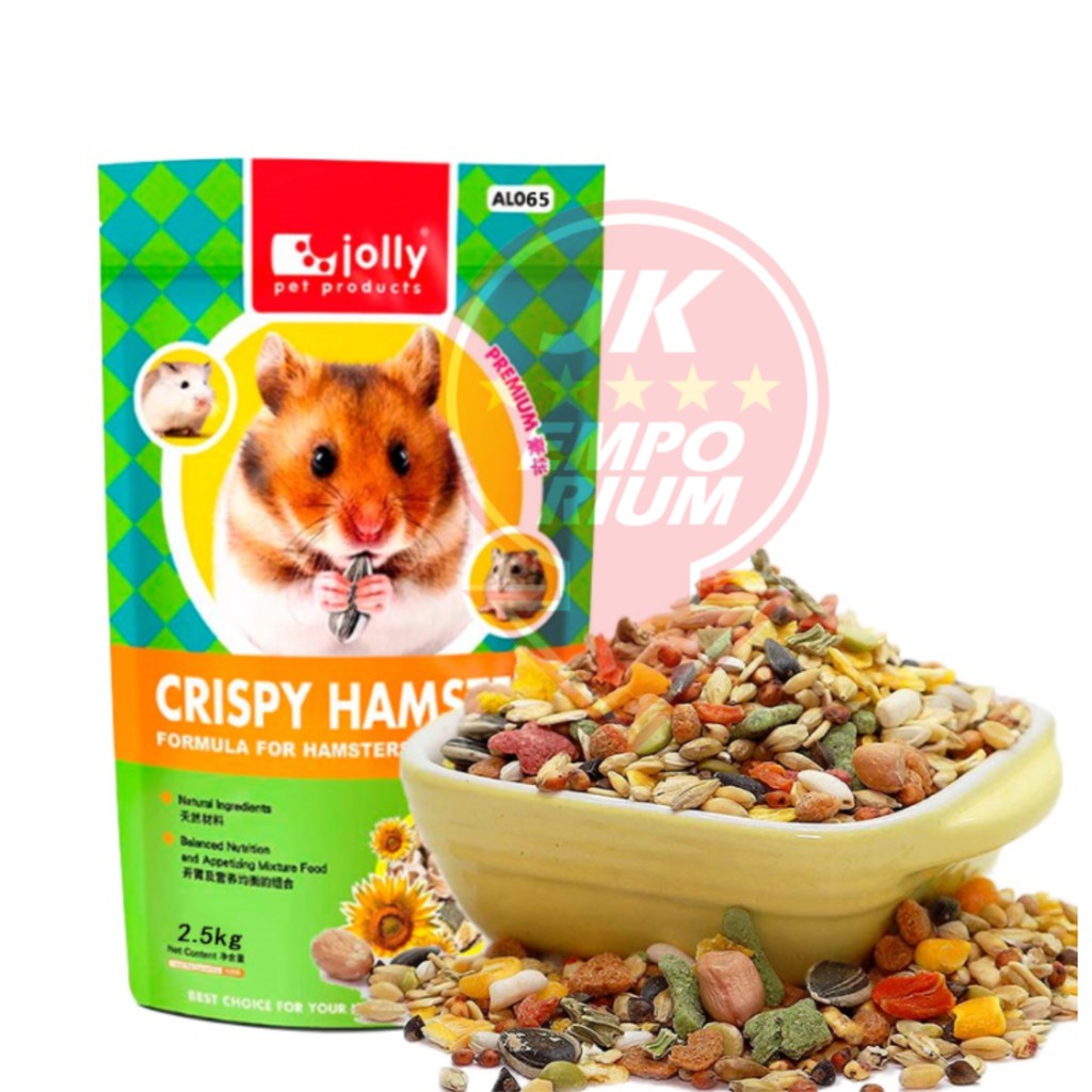 Jolly Crispy Hamster Food Makanan 500g 1kg | Shopee Malaysia