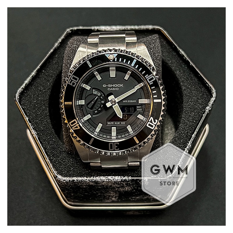 Casio G-Shock "Full Metal CasiOak Rolex" Analog Digital GA-2100-1A ...