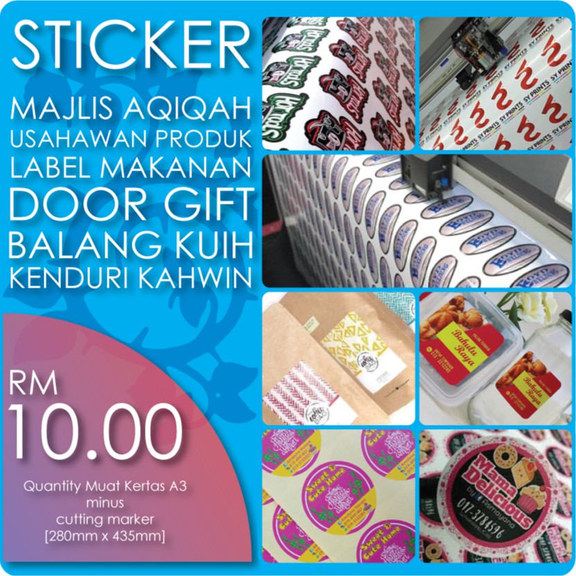 Cheap Custom Label Stickers for Books, Stationery, Utensils, Food ...