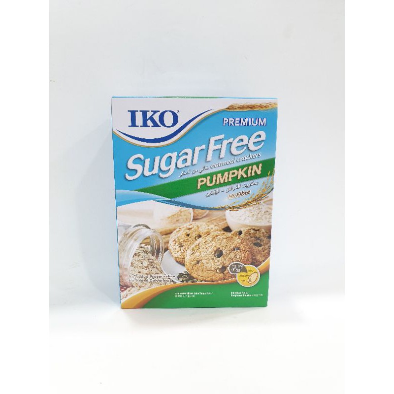 Iko Sugar Free Pumpkin Oatmeal Crackers 178g | Shopee Malaysia