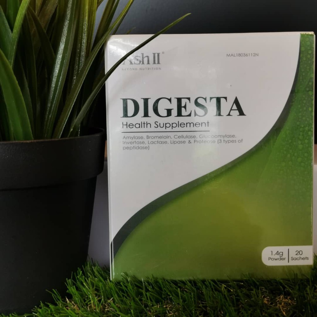 Ash II Digesta Health Supplement (20 Sachets x 1.4g) 901574 | Shopee ...