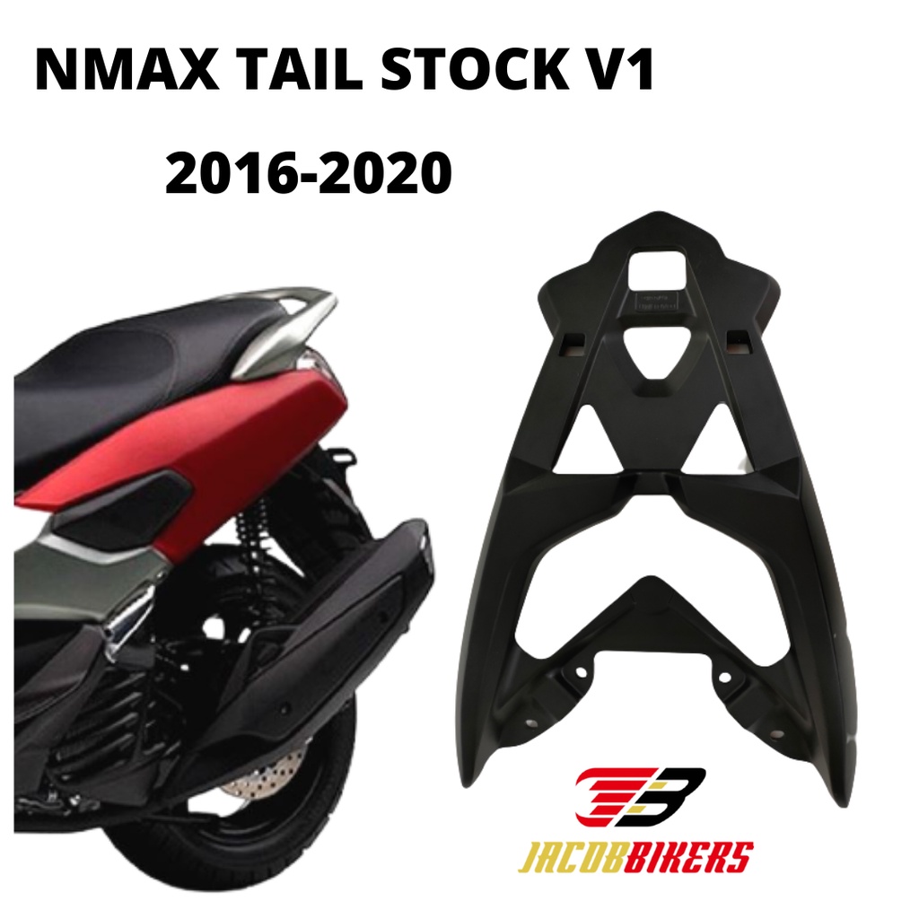 YAMAHA NMAX V1 V2 2020 tailstock shelf with luggage rack Spoiler BOX ...