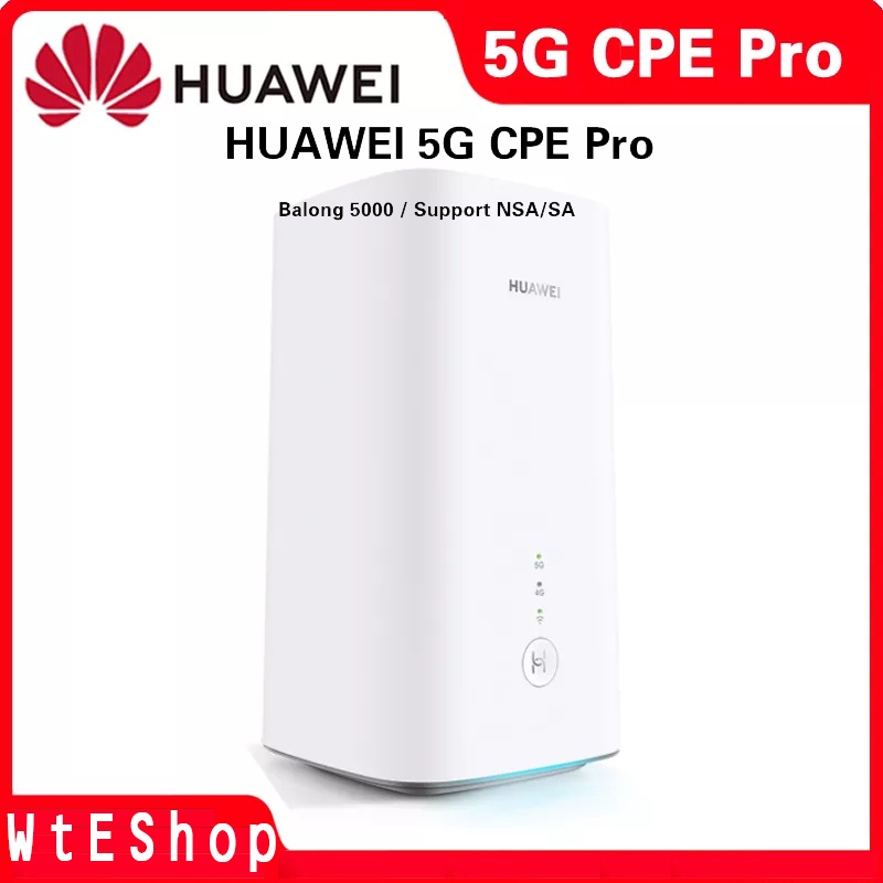 Unlocked New Huawei 5G CPE Pro 5G wifi Pro H112-370 lte hotspot NSA SA ...