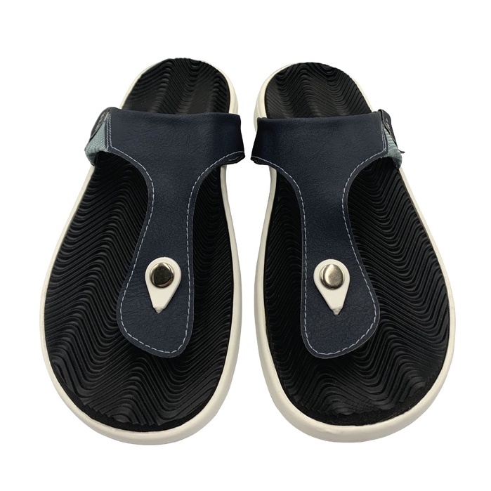 Neckermann Men's Zante Navy Lifestyle Comfort Toe Post Sandals ...