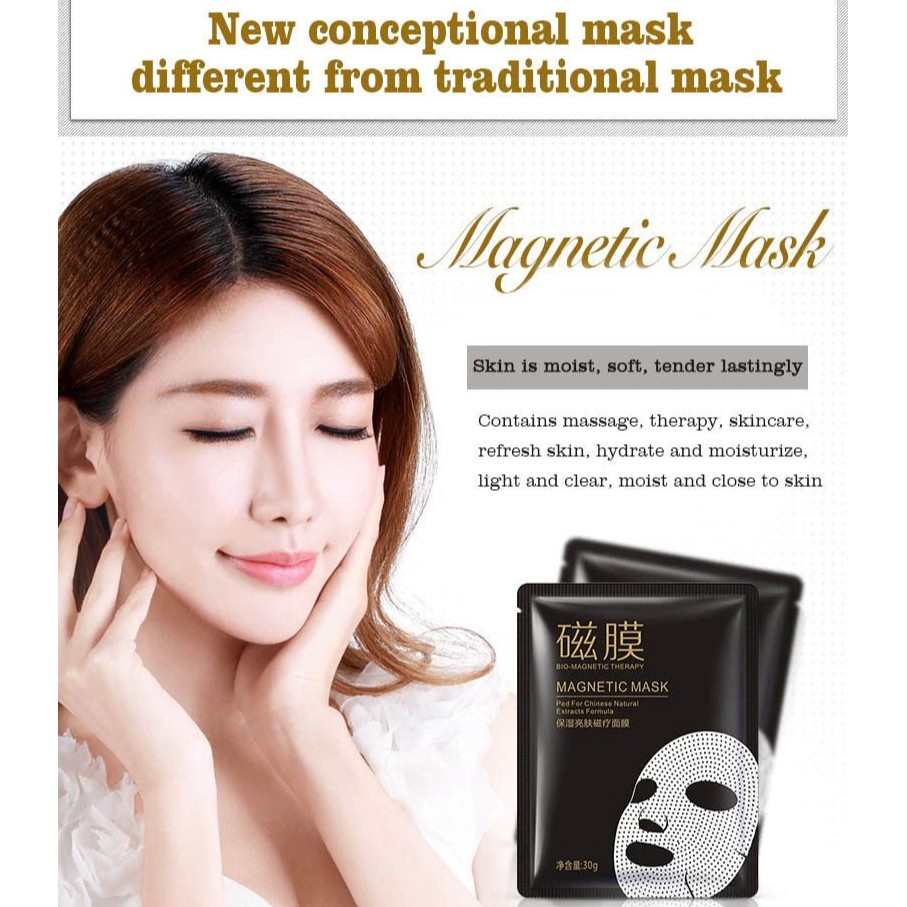 BIOAQUA whitening moisturizing brighten korean magnetic mask skin care ...