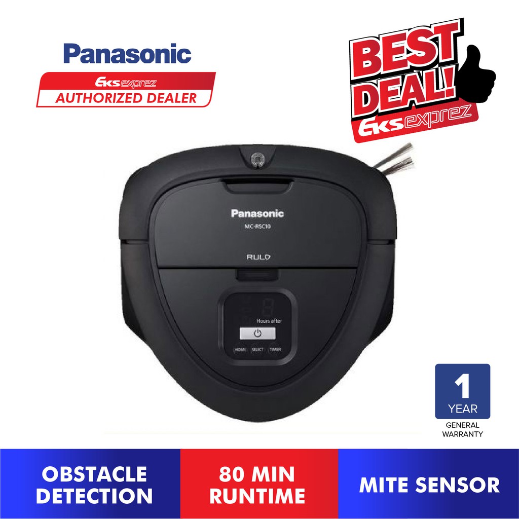 Panasonic Robotic Vacuum Cleaner (Mini RULO) MC-RSC10KV47 | Shopee Malaysia