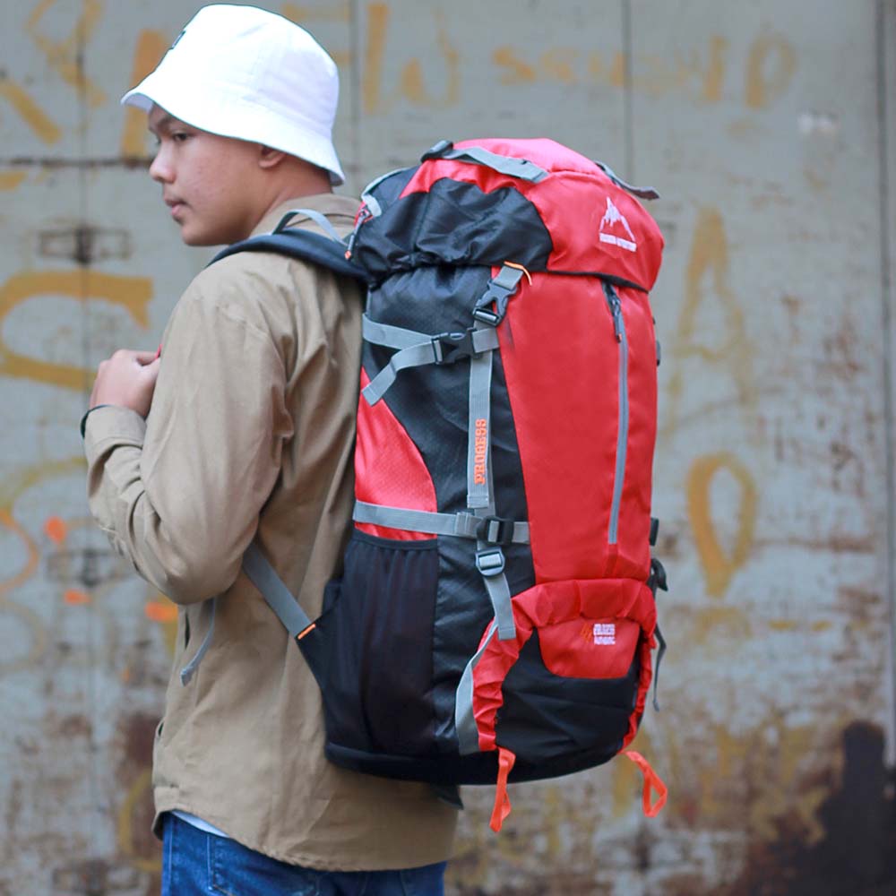 Mountain Carrier Backpack Camping Survival Hiking Carrier Bag 60L 60 ...