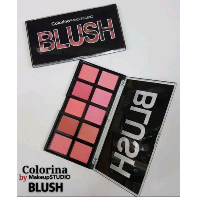 COLORINA BLUSH 10 COLOR | Shopee Malaysia
