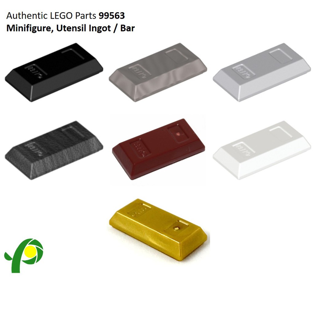 LEGO Parts 99563 Minifigure Utensil Ingot / Bar | Shopee Malaysia