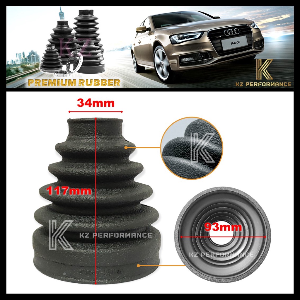 TOYOTA PRADO LJ95 / PRADO KZJ95 / PRADO RZJ95 / 34MM - 93MM / DRIVE ...