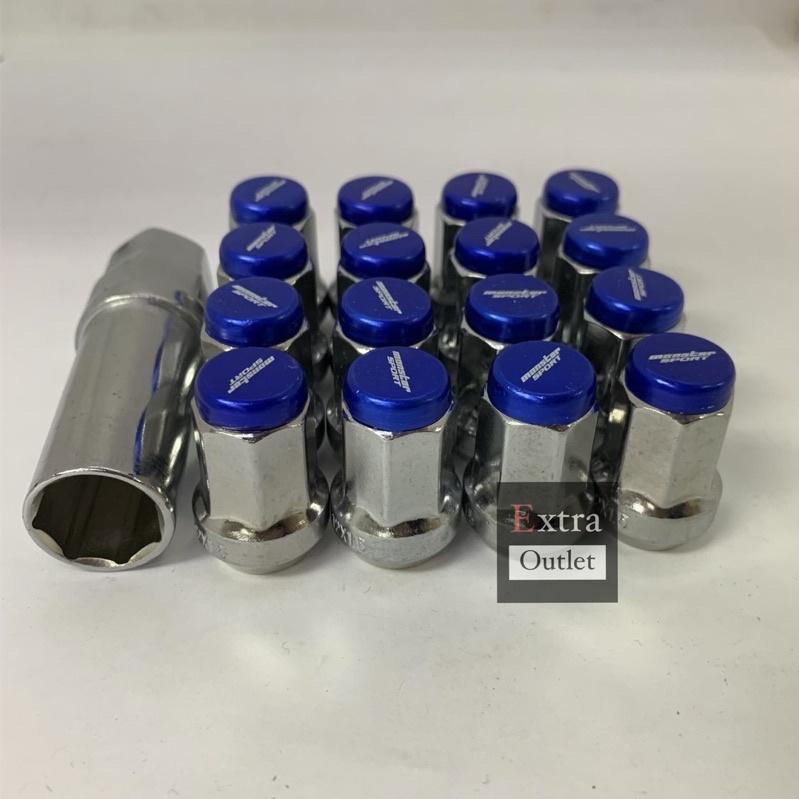 Project U Japan Heptagon Nut Super Lock Nut 16Pcs (M12x1.5MM) | Shopee ...