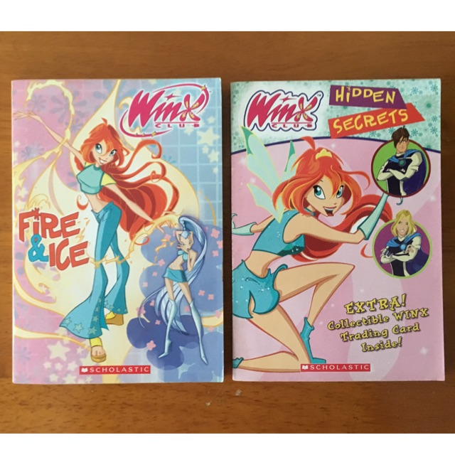 Winx Club Book Bundle [Fire & Ice and Hidden Secrets] | Shopee Malaysia