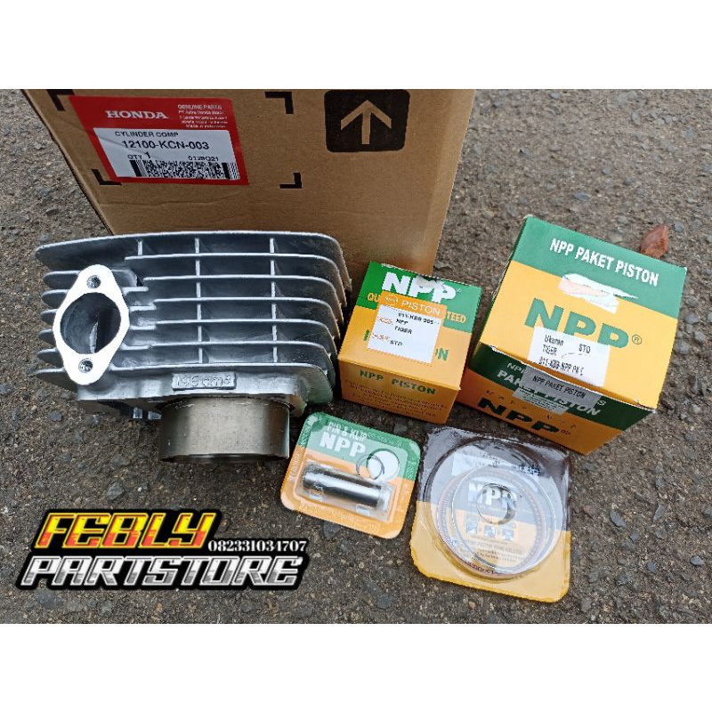 ORIGINAL HONDA TIGER BLOCKS AHM SET PISTON NPP CYLINDER TIGER BLOCK ...