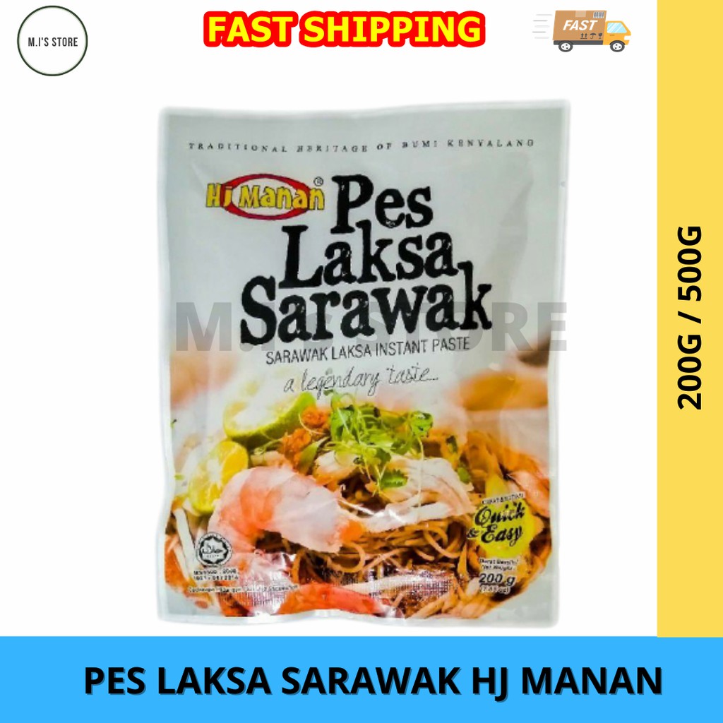 PES LAKSA SARAWAK HAJI MANAN 200/500G | Shopee Malaysia