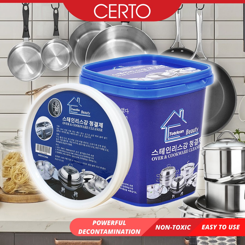 CERTO Magic Cookware Cleaner Polish Multi-Purpose Oven Stainless Steel ...