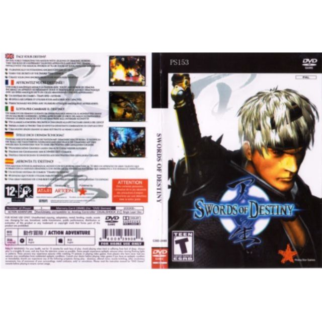 PS2 GAME COLLECTION (Swords of Destiny) | Shopee Malaysia
