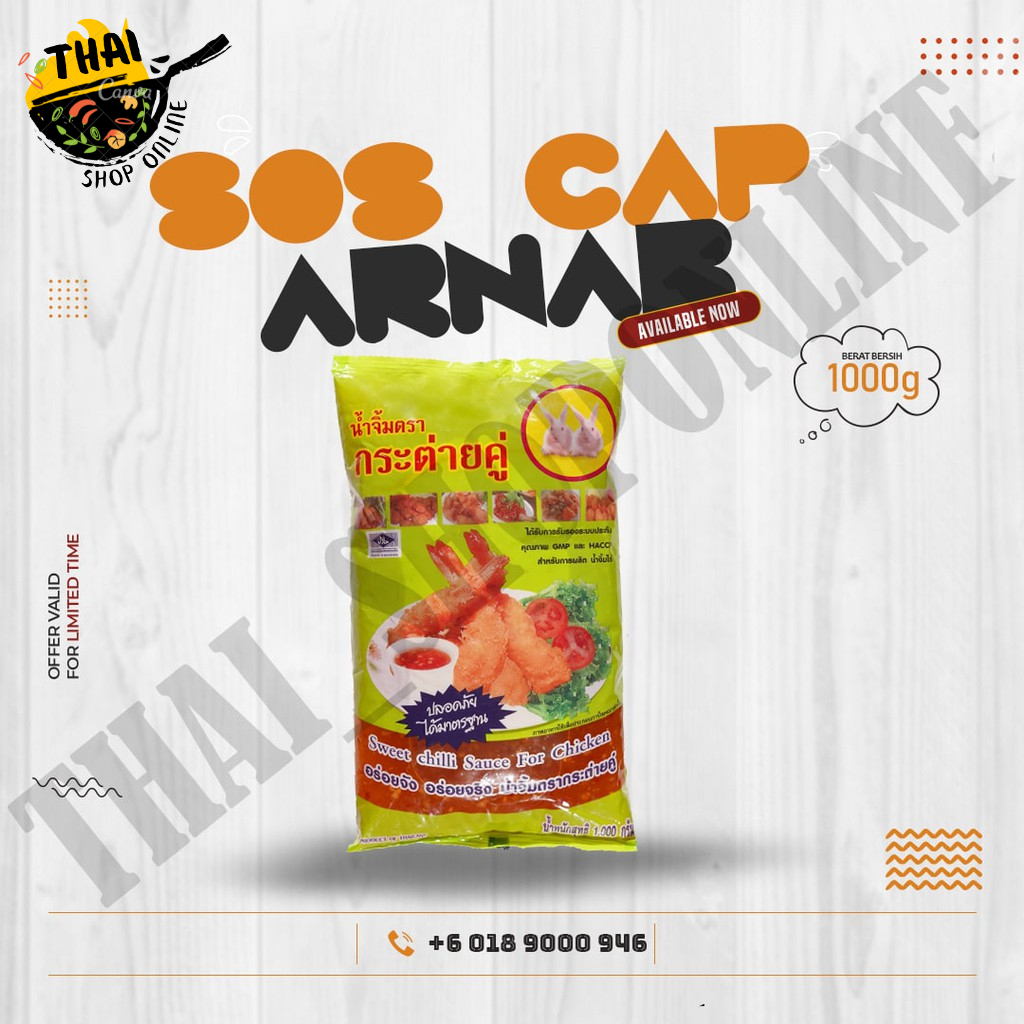 Pencicah Cap Arnab Sos Thai Sweet Chili Sauce 1kg | Shopee Malaysia