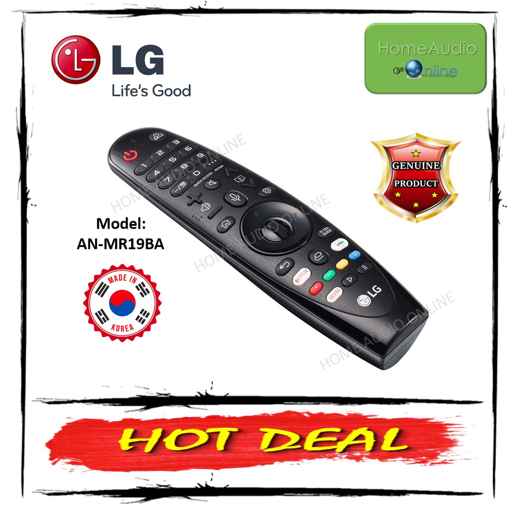 LG AN-MR19BA Magic Remote Control for Select 2019 LG Smart TV with AI ThinQ® | Shopee Malaysia