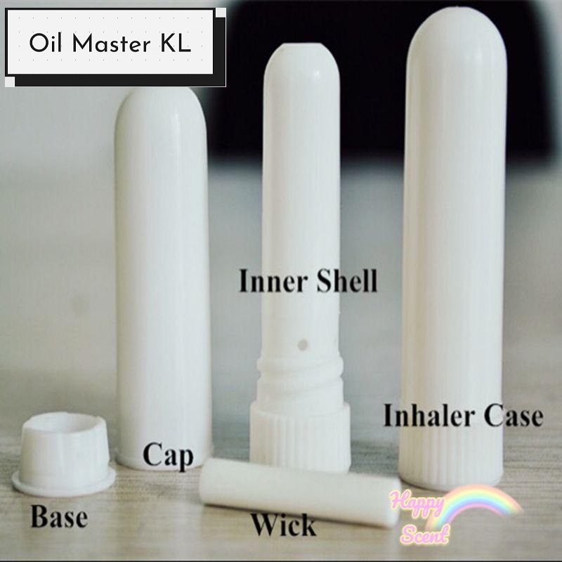 Empty Nasal Inhaler Tube - complete set / Essential Oil Aromatherapy ...