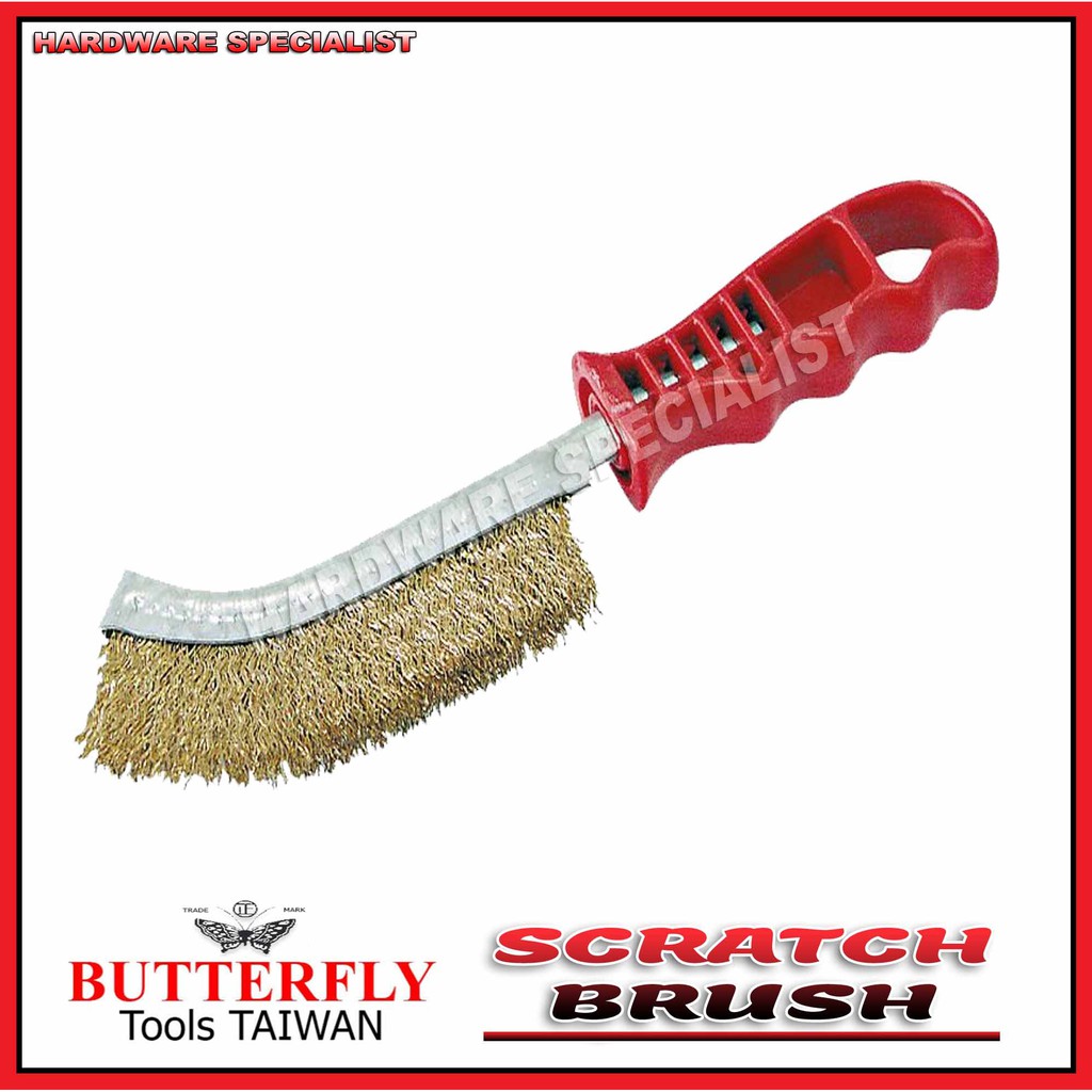 Scratch Brush Steel Brush 502 Butterfly | Shopee Malaysia