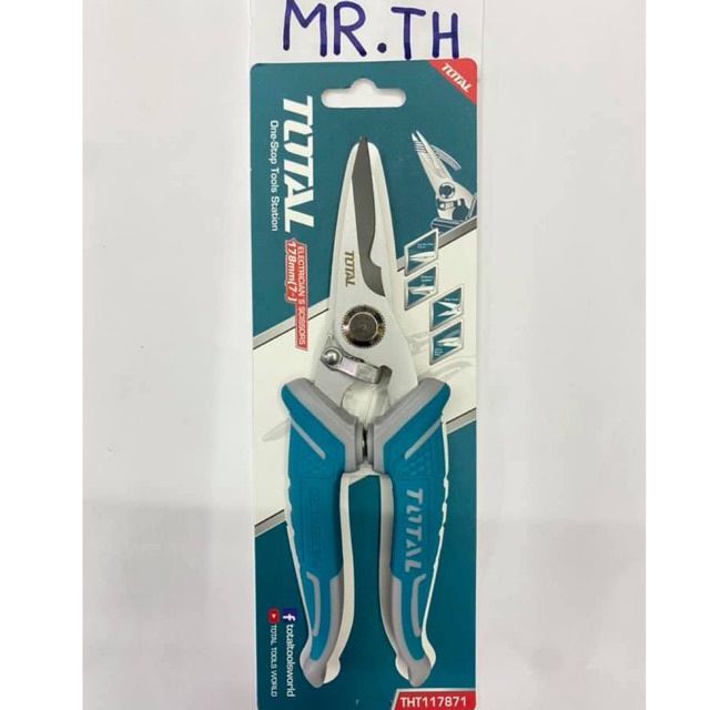 TOTAL Electrician's Scissor -THT117871 | Shopee Malaysia