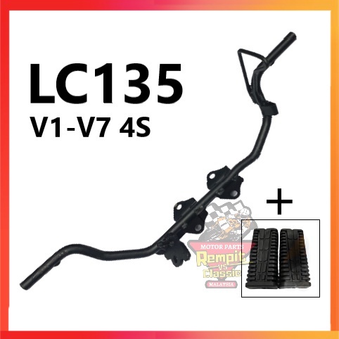 REMPIT LC135 LC135-4S V1 , V2 , V3 , V4 , V5 , V6 , V7 Front Footrest ...