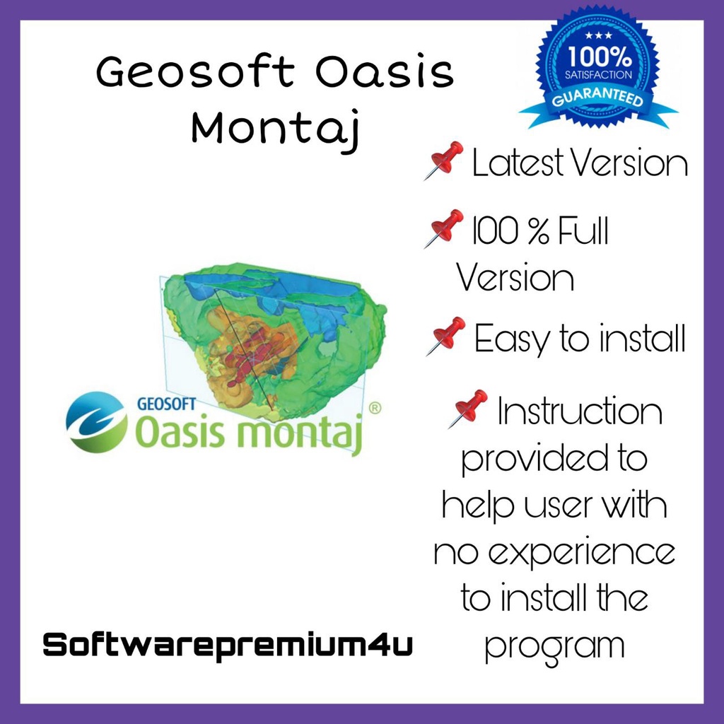 Geosoft Oasis Montaj 8.4 (2020) 🔥【Full Version】🔥 | Shopee Malaysia